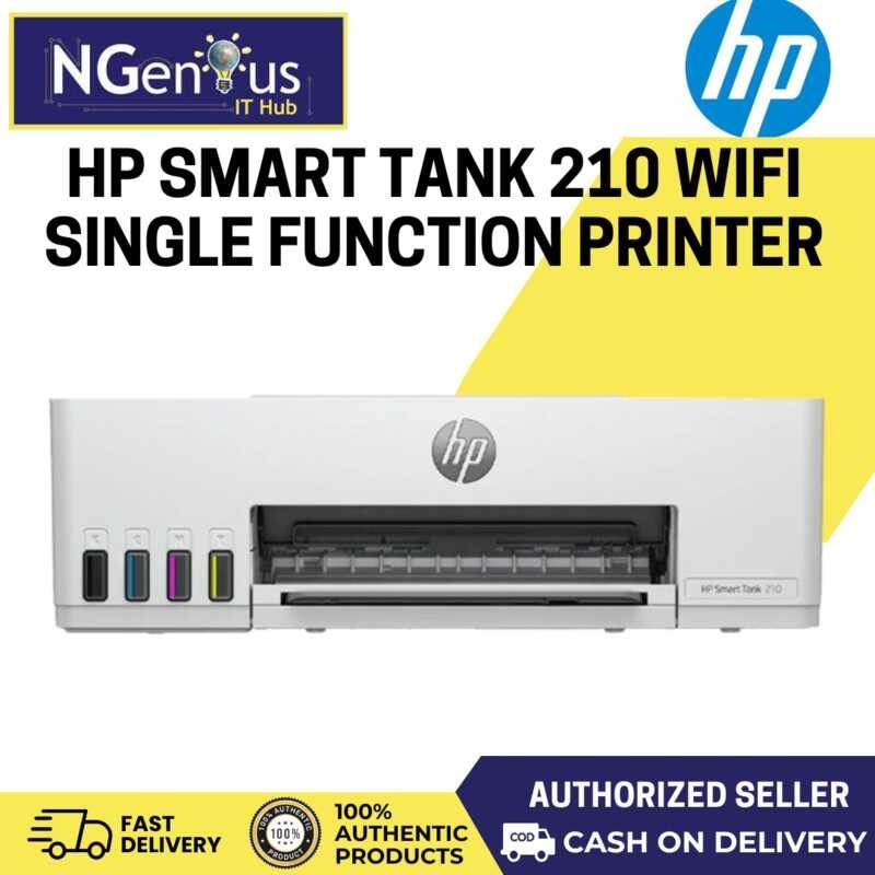 HP SMART TANK 210 WiFi Single Function Printer | Shopee Philippines
