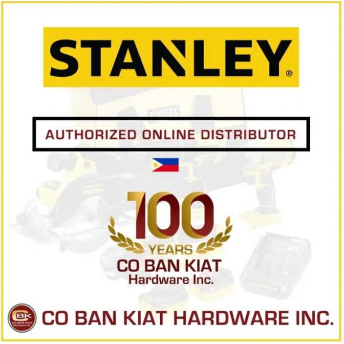 Stanley COD Plastic Tool Box Na May Metal Latches 22 (Dilaw/Itim ...