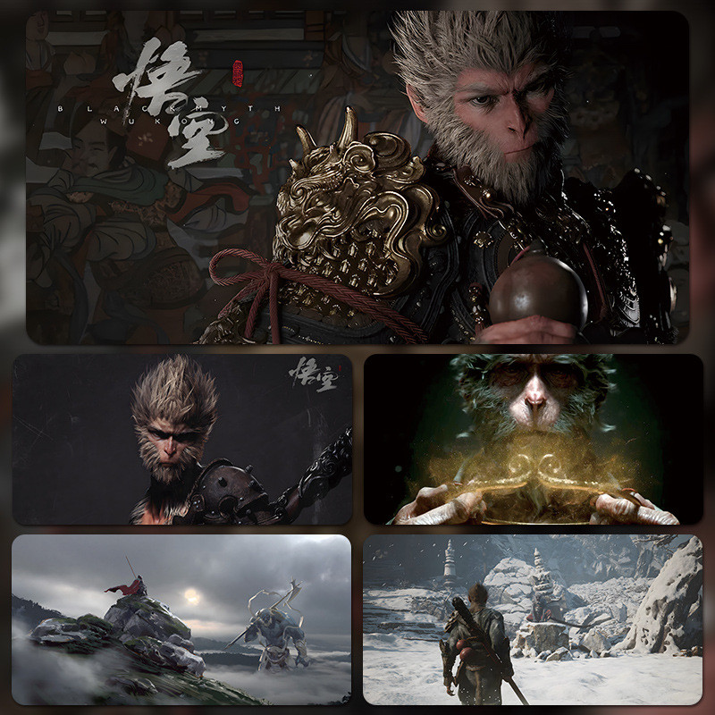 (COD/24ship) Black Myth WuKong Game Mouse Mat Wukong Mouse Pad Office ...