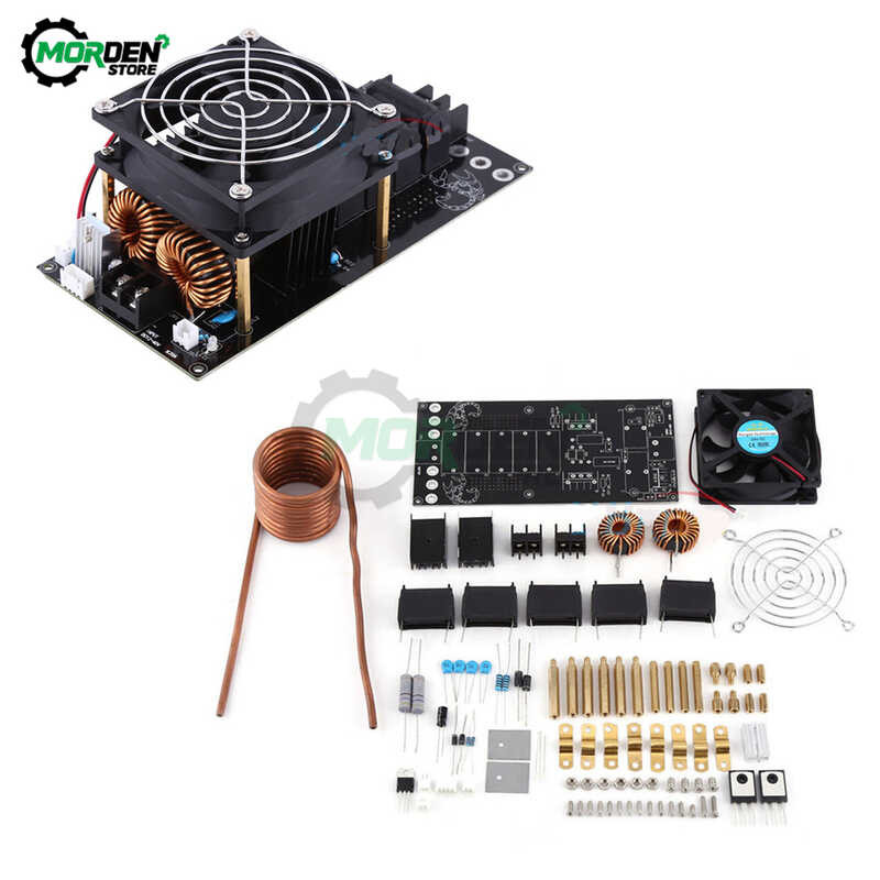20A ZVS 1000W Tesla Coil Induction Heating Module DIY Kit PCB Board ...