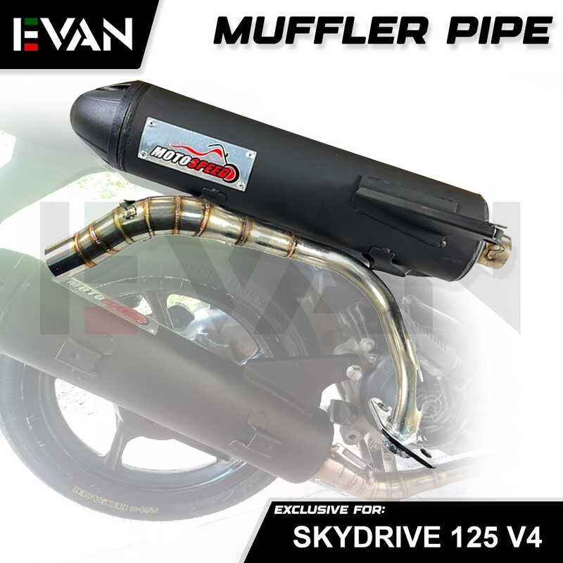 2025 Evan. PH 1set Muffler Pipe V4 Para sa Suzuki Skydrive 125 | Shopee Philippines