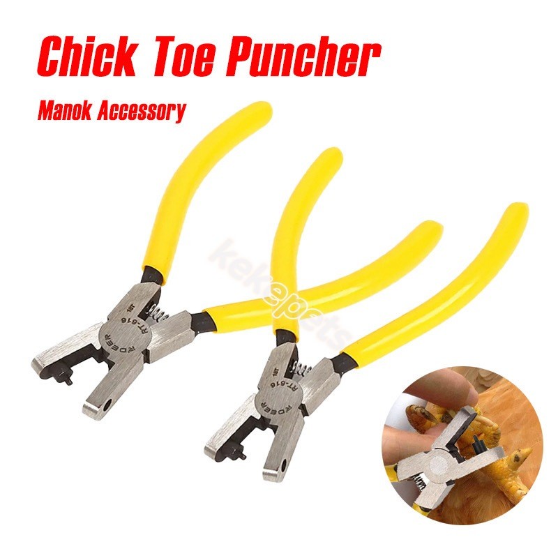 Universal 2mm Wingband Plier Applicator Chick Toe Puncher Stainless ...