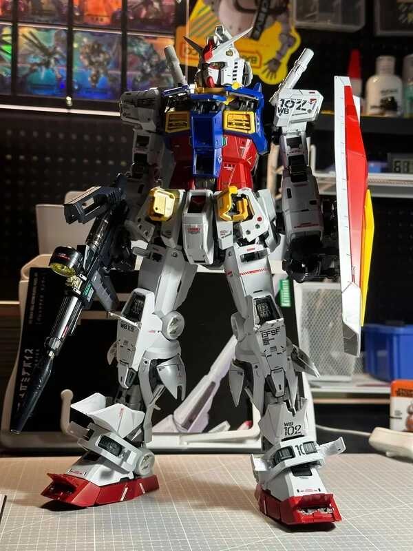 2A 1/60 Daban Pgu Pg 2.0 Rx-78-2 High-Precision Framework Assembly ...