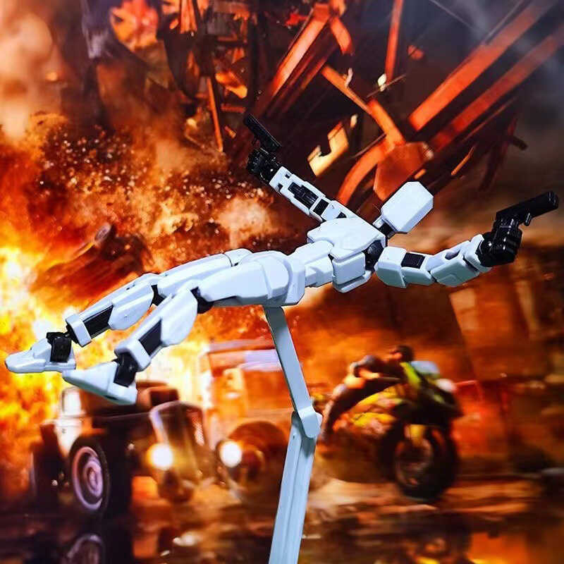 D Multi-Jointed 3D Printed Mannequin Dummy Toy 13 Action Figure Full ...