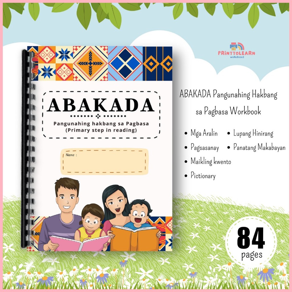 ABAKADA Pangunahing Hakbang sa Pagbasa - Filipino Tagalog Reading ...