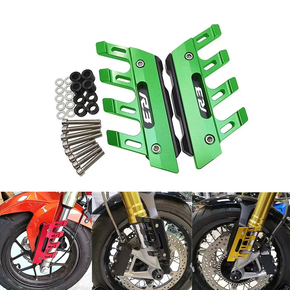 Para sa YAMAHA YZFR3 YZF-R3 YZF R3 Motorcycle Mudguard Front Fork ...