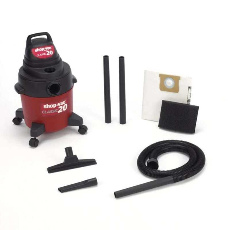 Classic Shopvac 20L Wet And Dry Vacuum Cleaner 401-01 - Red/Black ...