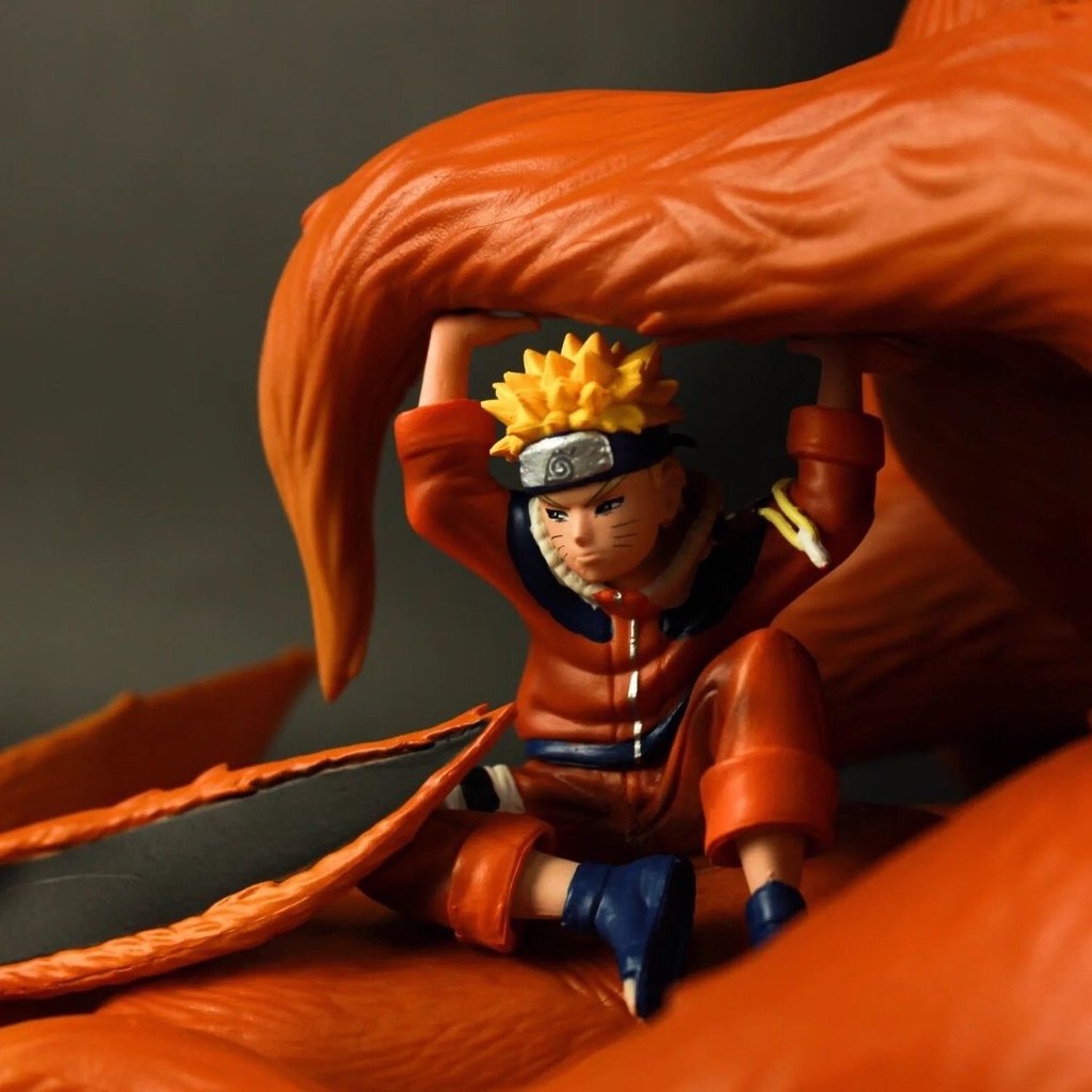 Anime Wholesale Naruto TSUME GK Extra Large Nine-Tailed Naruto Scene ...