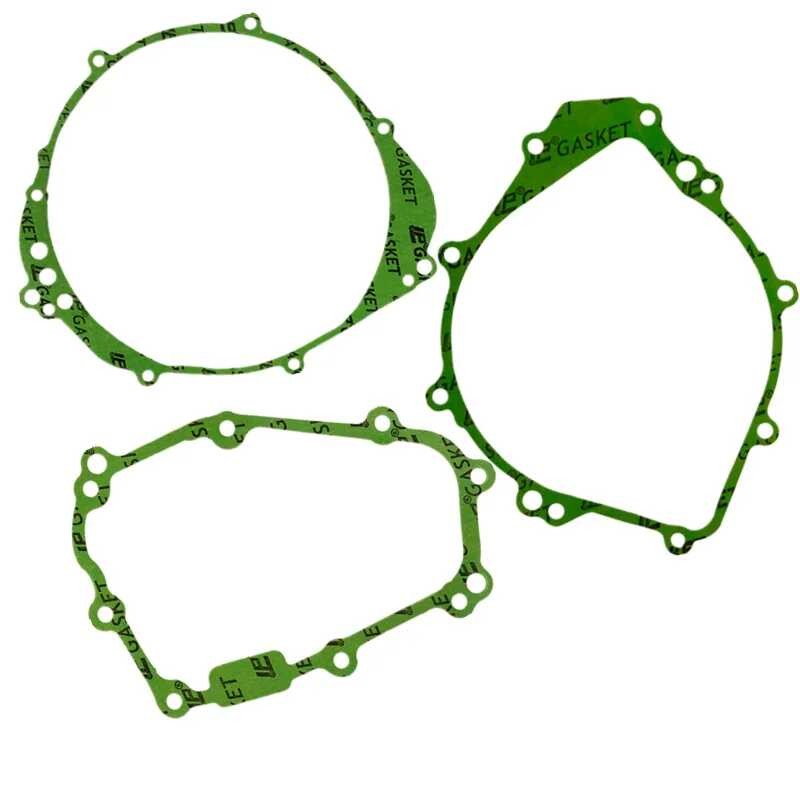 Motorcycle Crankcase Oil Pump Clutch Cover Gasket Kits Para Sa Yamaha ...