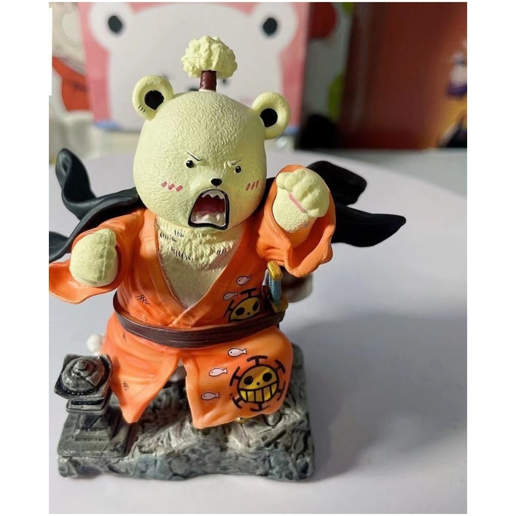 One Piece ☆ Anime G5 Bepo Red Heart Pirates Pvc Action Figure Desktop ...