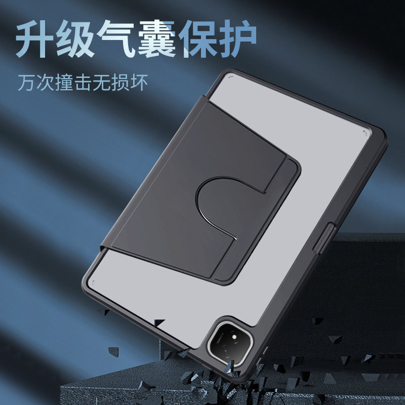 Acrylic Case For Huawei Honor Pad GT Pro 12.3inch 2024 Rotating Tablet Case With Pen Slot for ...