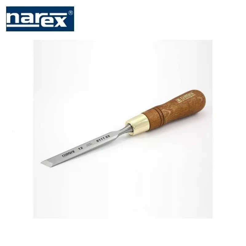 Left Fb4 Angled Chisel With Wooden E Plus Handle 12Mm, Narex D91 ...