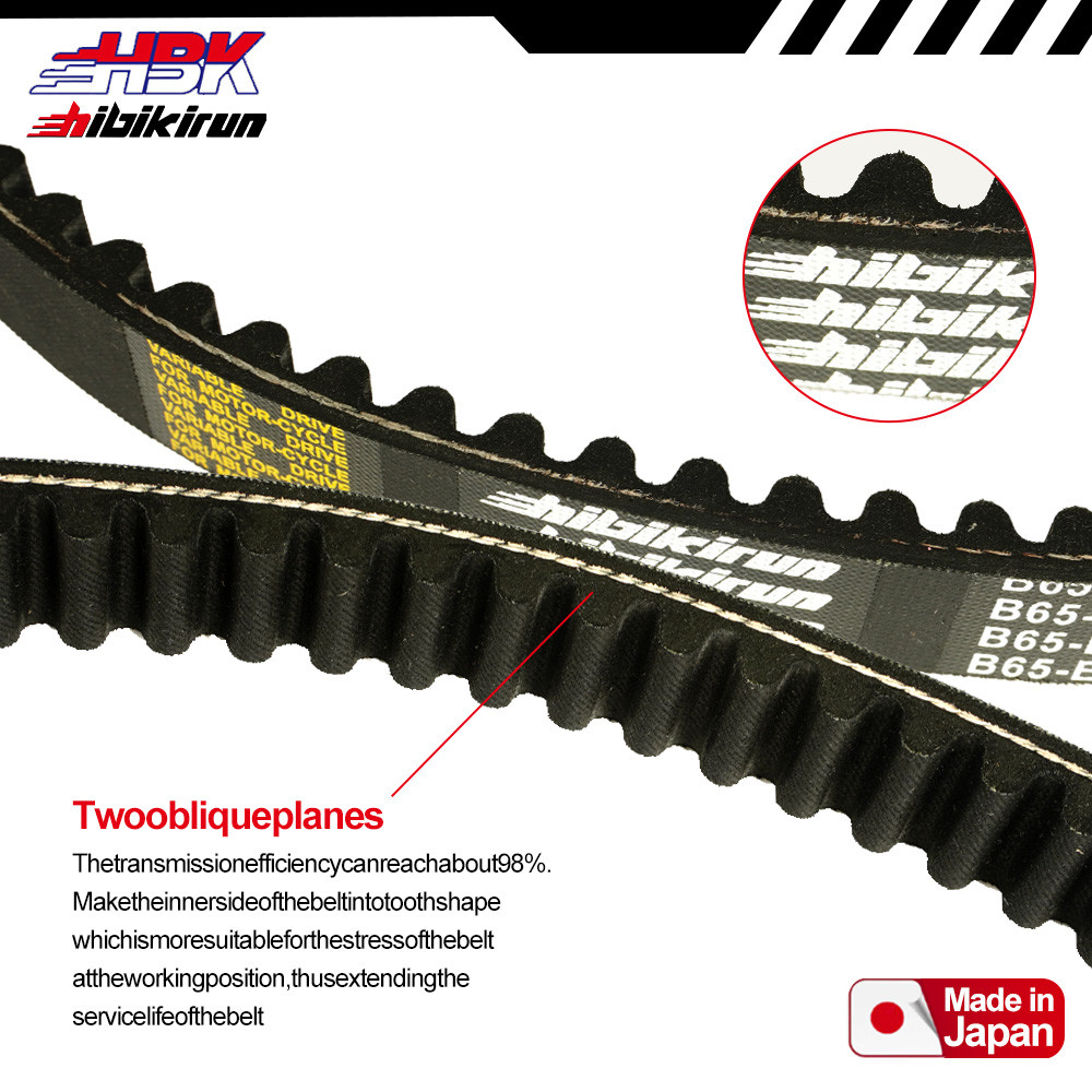 HBK V-Belt Drive Belt B65 / 5TL / 2DP / 2PH For Aerox v2 NMAX V2 Aerox ...