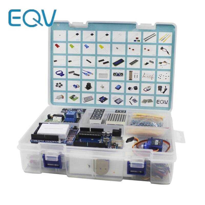 E 2 ★ Project The Most Complete Starter Kit For Arduino UNO R3 Mega2560 Nano With Tutorial Powe ...