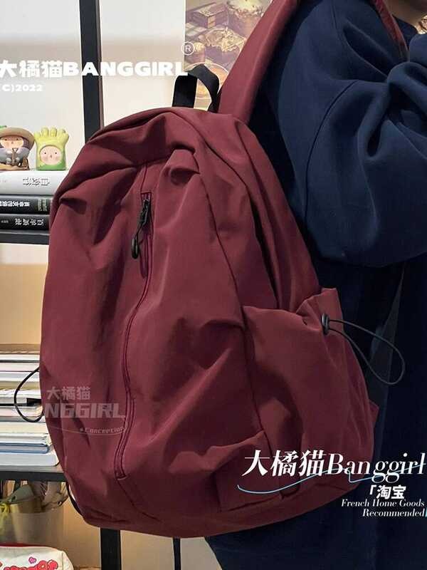 F1 Backpack Casual Travel Simple Men's Lightweight Backpack For High ...