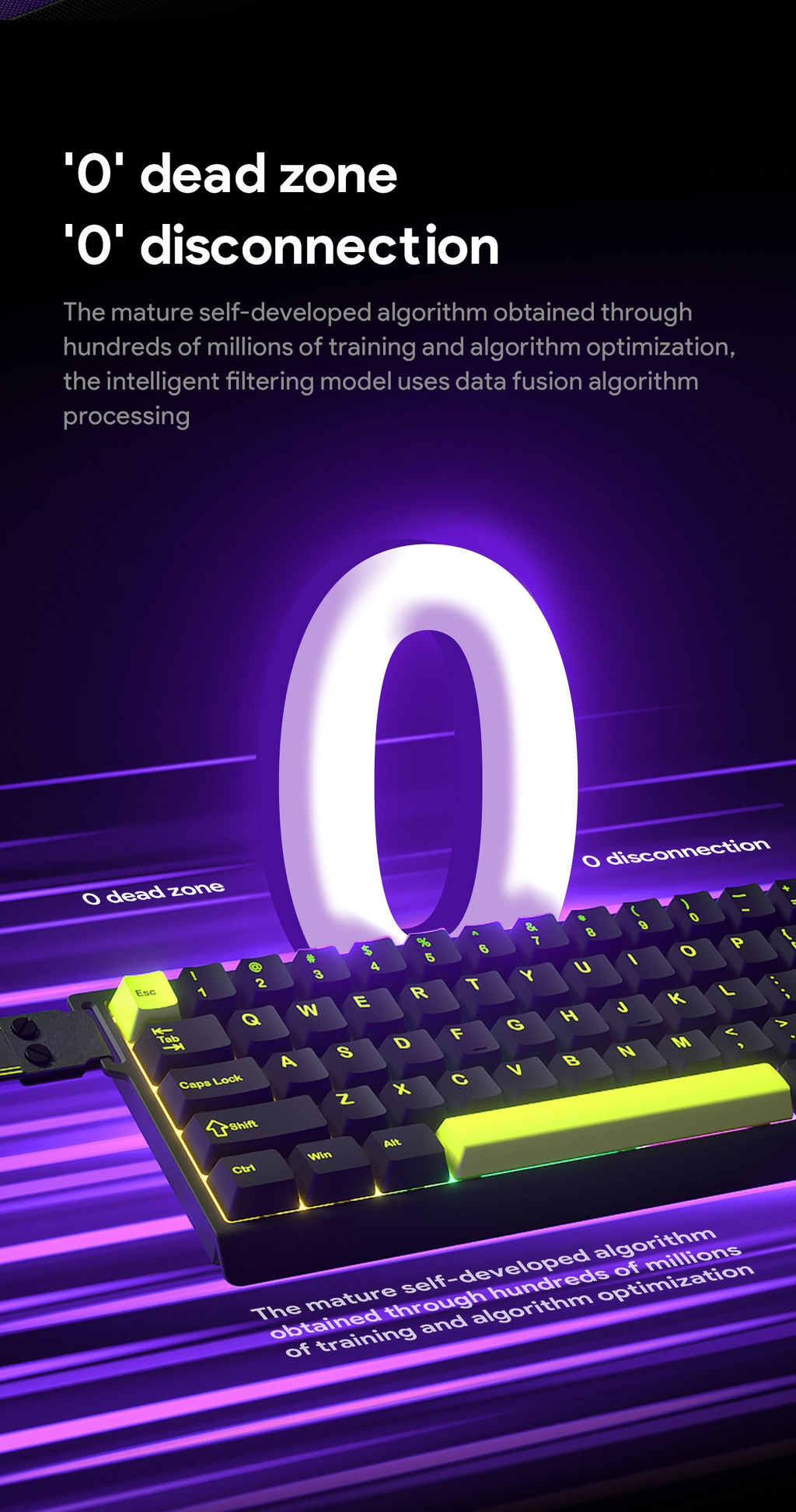 Furycube M30/68 HE Mini Mechanical Keyboard Magnetic Switch Wired Hot ...