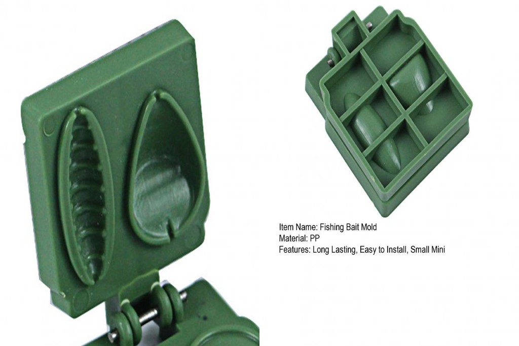cheer| Bait Making Mold Portable Fishing Bait Molds Set Easy to Use ...