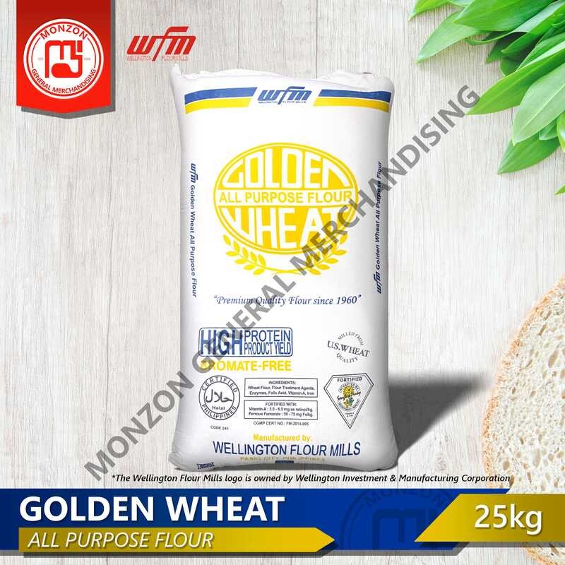 Golden Wheat All Purpose Flour 25Kg lyt | Shopee Philippines