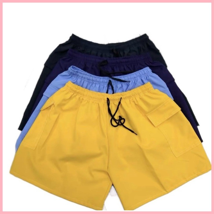 PLAIN CARGO TASLAN BATRGAIN SHORT FOR ADULT UNISEX WHOLESALE BUNDLE OF ...