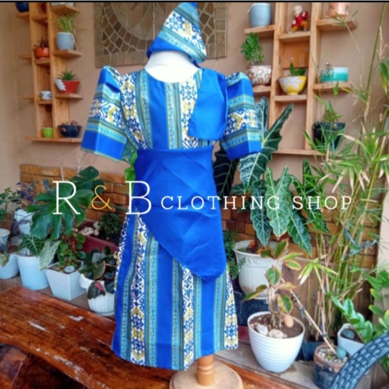 BUWAN ng WIKA / Balintawak style Filipiniana for kids to teens | Shopee ...