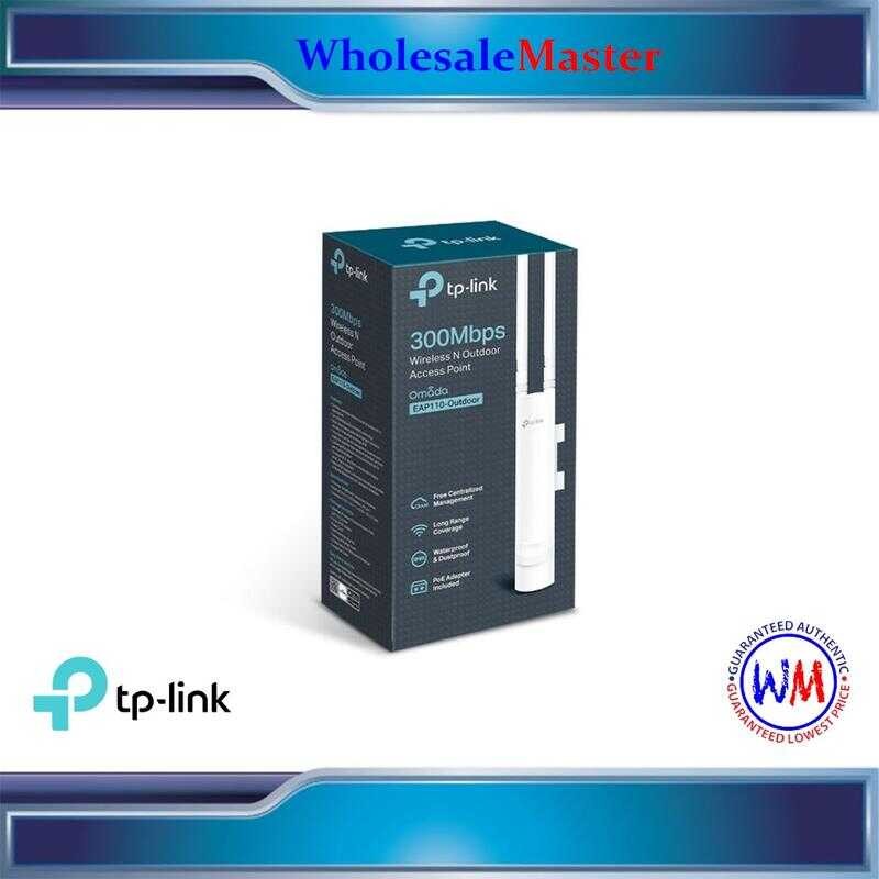 Tp-Link Omada Eap110-Outdoor 300Mbps Wireless N Outdoor Access Point ...