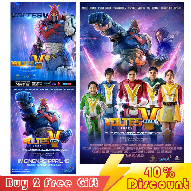 Voltes V 5 Legacy Sticker Painting V:Legacy Poster Decoracion Wall Art ...
