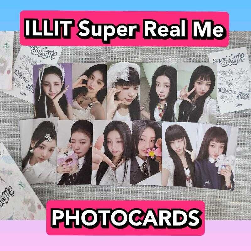 Official Illit Super Real Me Album Photo Card | Shopee Philippines