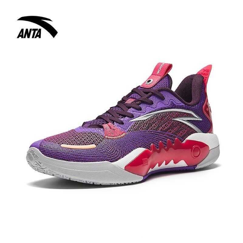 Men ANTA Shock The Game Shock Wave 5 V2 Basketball Shoes | Shopee ...