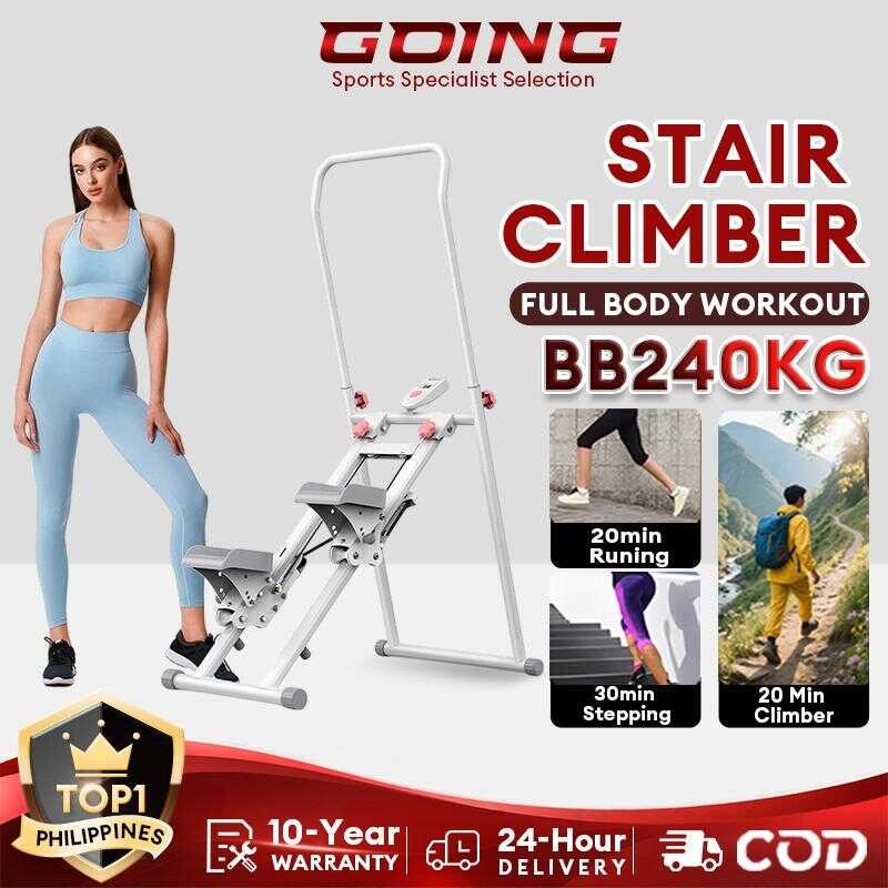 Foldable Climbing Hine Stair Master Climber Stepper Multifunctional Fa7 ...