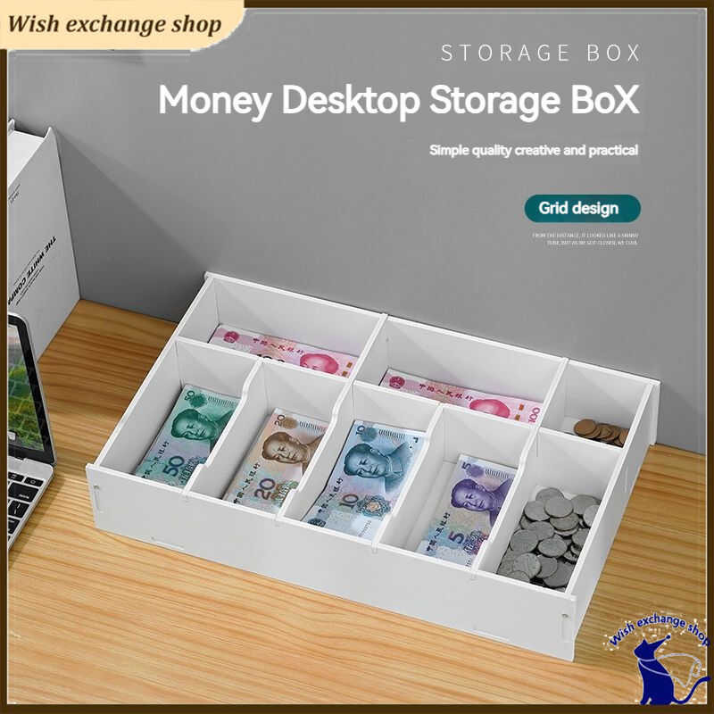 Desktop Financial Storage Banknote Cash Register Drawer, Organizing ...
