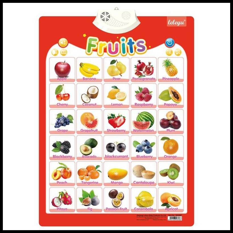 ♒ ♠ Talking Educational Wall Sound Chart ABC Alphabet / Numbers ...