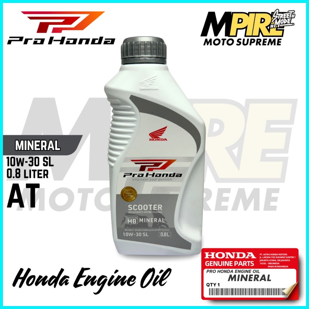 PRO HONDA ENGINE OIL (GENUINE) | Shopee Philippines