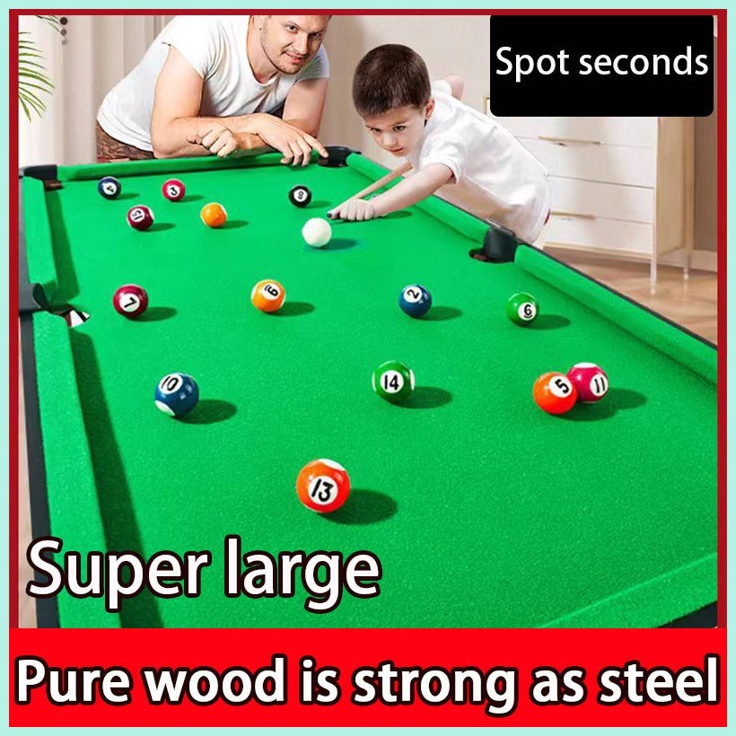 2024New 120cm Mini Billiard Table For Kids Wooden Tabletop Pool Table ...