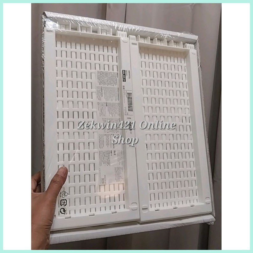 SKYFFEL Ìkea Basket, plastic white/black, (33x37x16 cm) | Shopee ...