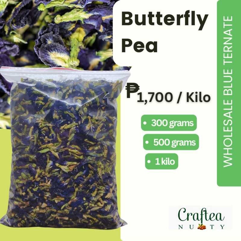 ng COD Bigla Dried Butterfly Pea Tea Blue Ternatea [UNK] bulk pack 300 ...