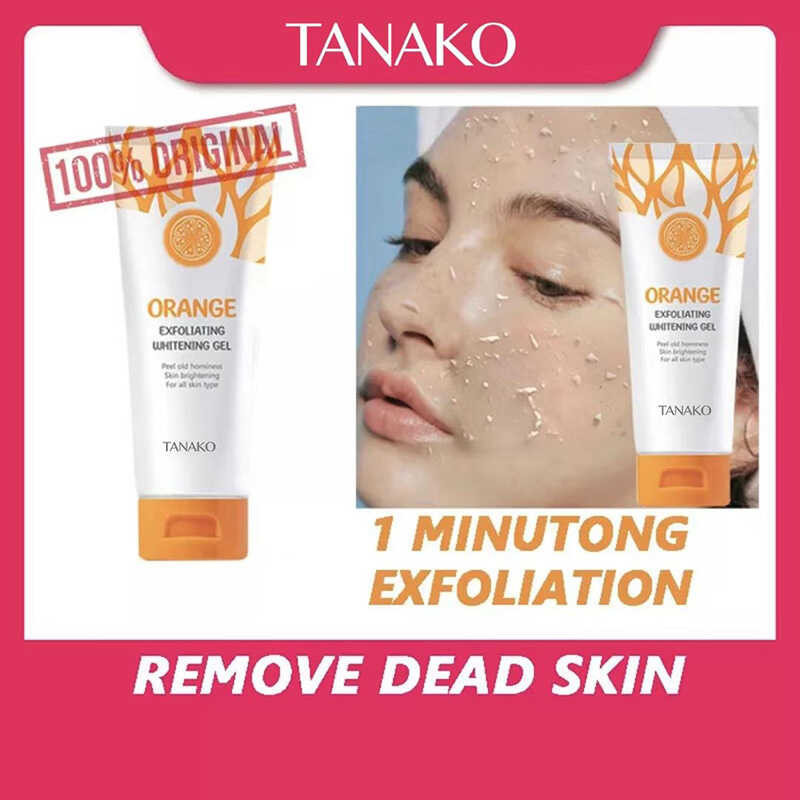 Tanako Orange Exfoliating Whitening Gel Maaaring Naglilinis Kahit saan ...