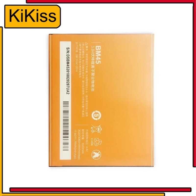 Bm45 Replacement Cell Phone Li-Polymer Battery For Xiaomi Redmi Note 2 ...