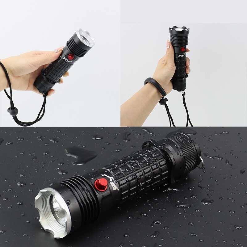 High Power Xhp120 LED Led Professional Flashlight 18650 Underwater ...