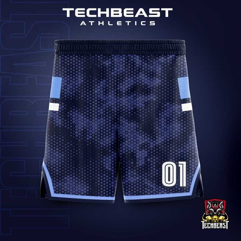 Hex Full Sublimation Basketball Jersey Techbeast ( CUSTOM NAME + NUMBER ) | Shopee Philippines