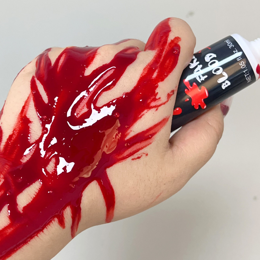 Halloween Fake Scars Liquid Fake Blood - Body Paint Face Make Up Wound ...