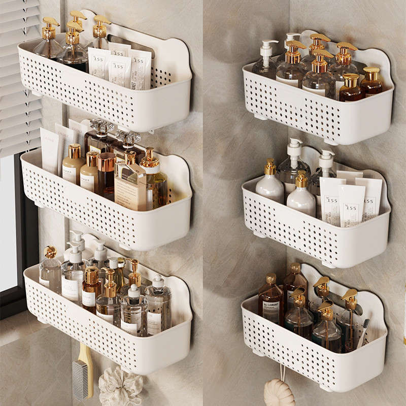 Toilet storage rack Toilet restroom rack Wall mounted storage rack Non ...