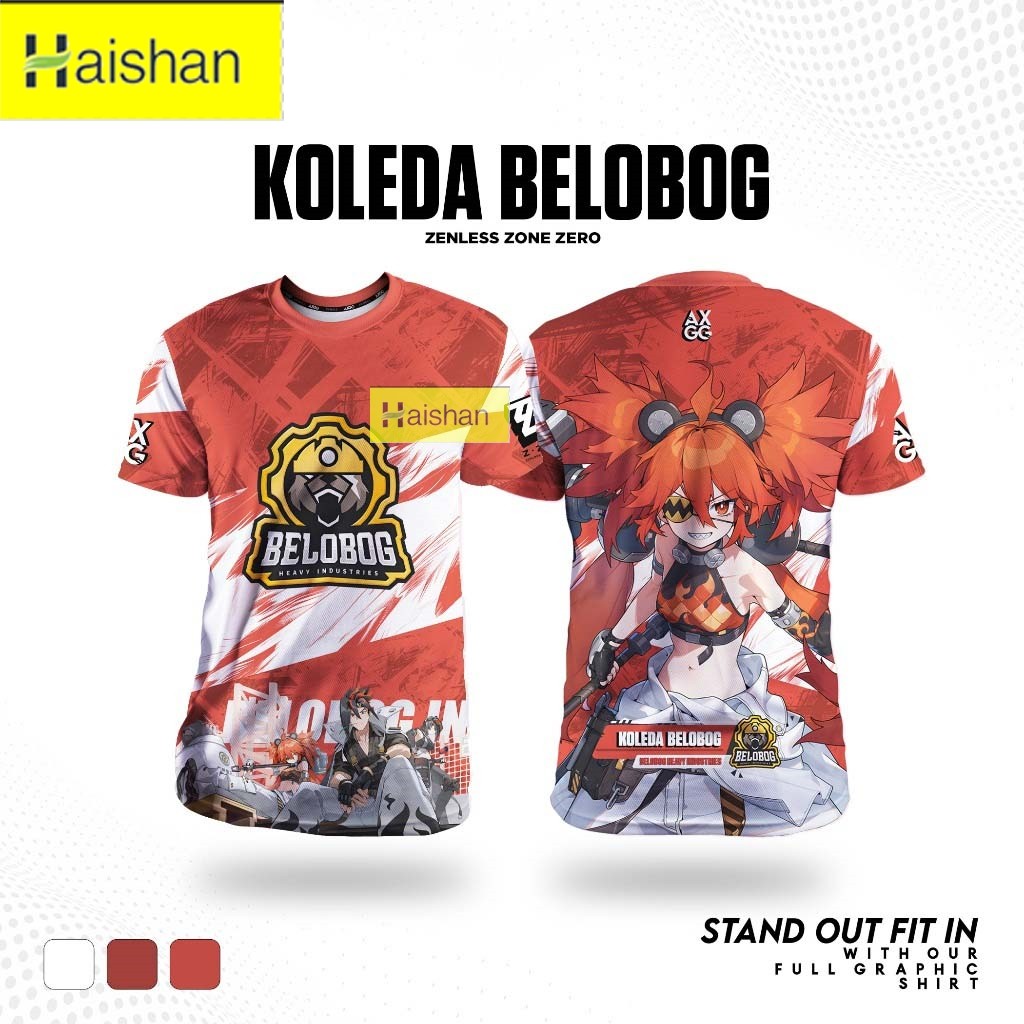 HaiShan Zenless Zone Zero ' - Gaming Shirt 02 （hai shan) | Shopee ...