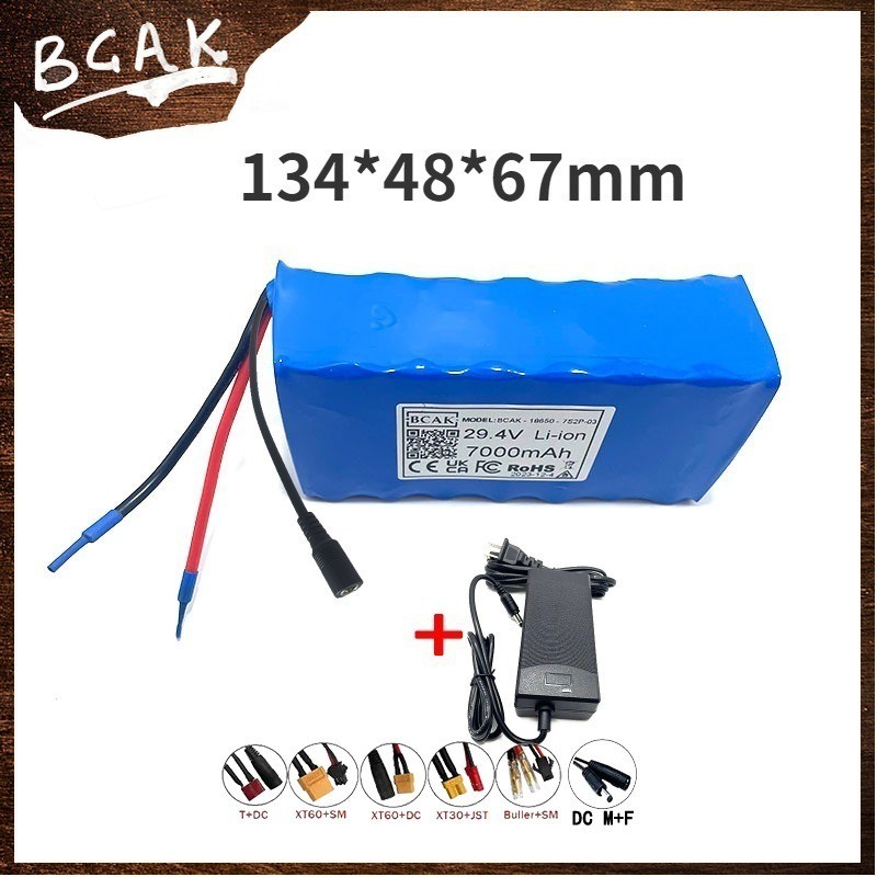 BCAK 7S2p Cf 7000Mah 18650 29.4V Quality Rechargeable Li-Ion Battery ...