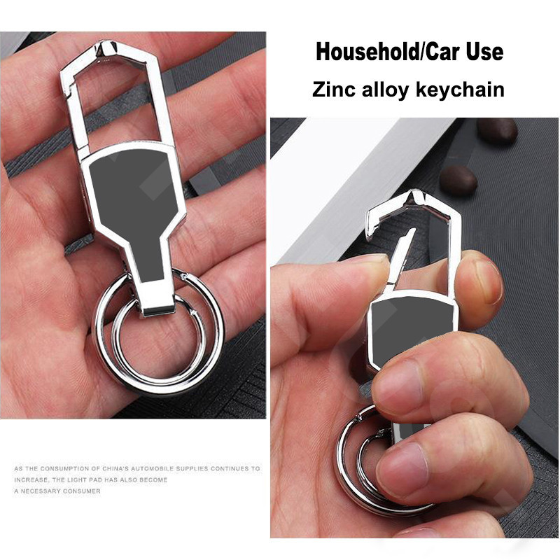 Hyundai Car Keychain Alloy Metal Key Chain Laser Printing Logo Keyring ...