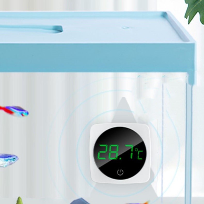 Yee Digital Submersible Fahrenheit Degrees Celsius Fish Tank Aquarium ...