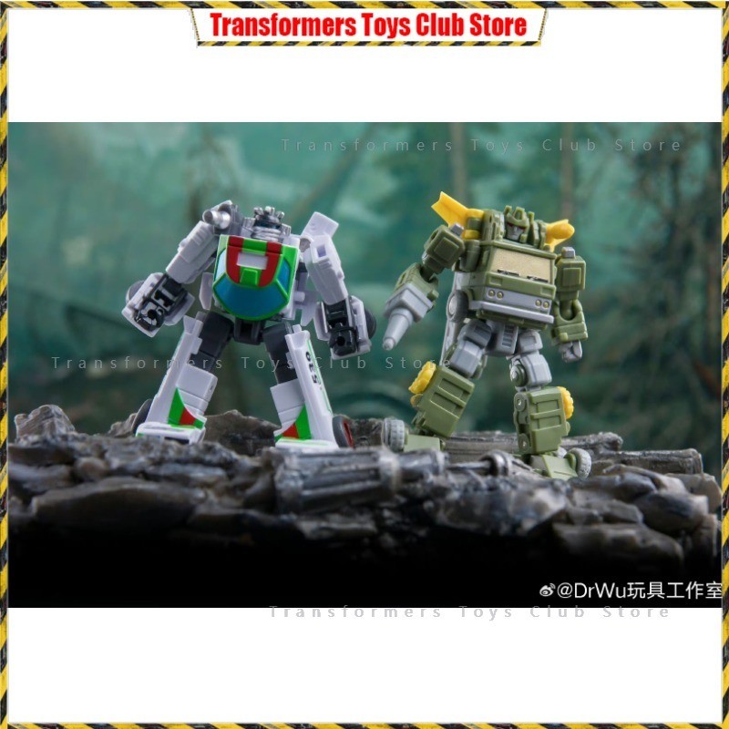 New Original Dr.Wu Transformation Toy Dw-E30&Dw-E24m Iron Jack ...