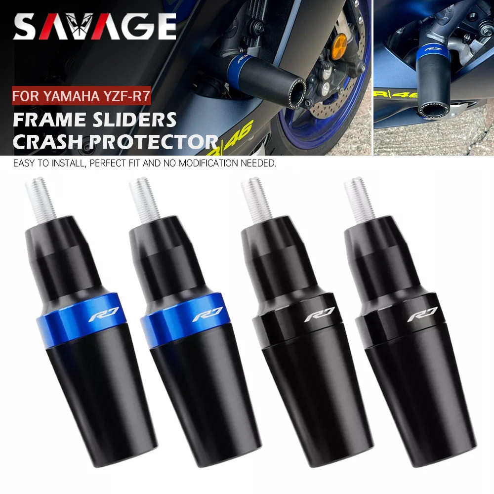 YZF-R7 2021-2024 Frame Slider Crash Protector Para sa YAMAHA YZFR7 YZF ...