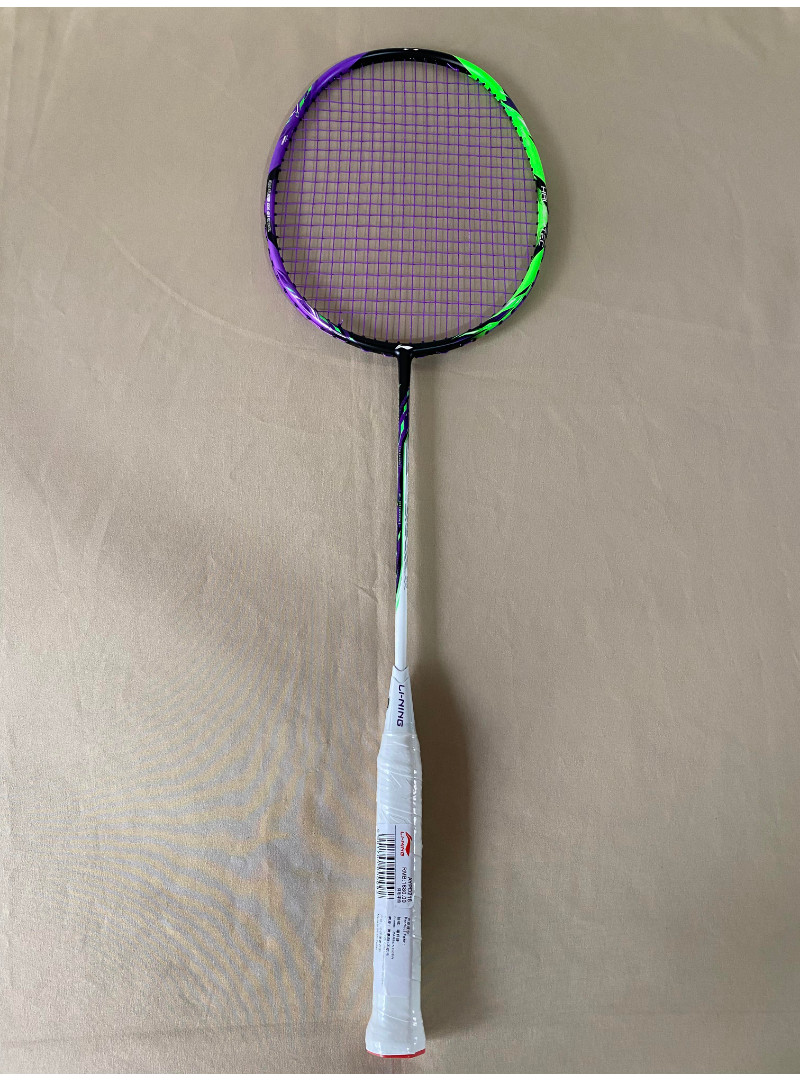 Li Ning New Badminton Racket HALBERTEC 9000 Control Racket Carbon Fiber ...