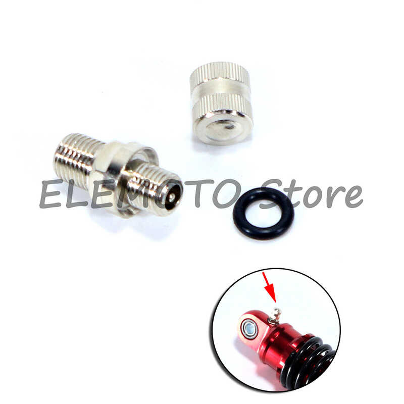 ZXH Motorcycle Shock Absorbing Vae Screw Bleed Exhaust Screw Tap Twist ...