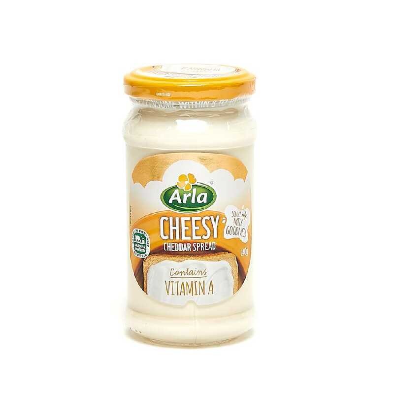 Arla Cheesy Cheddar Spread (240g) | Shopee Philippines
